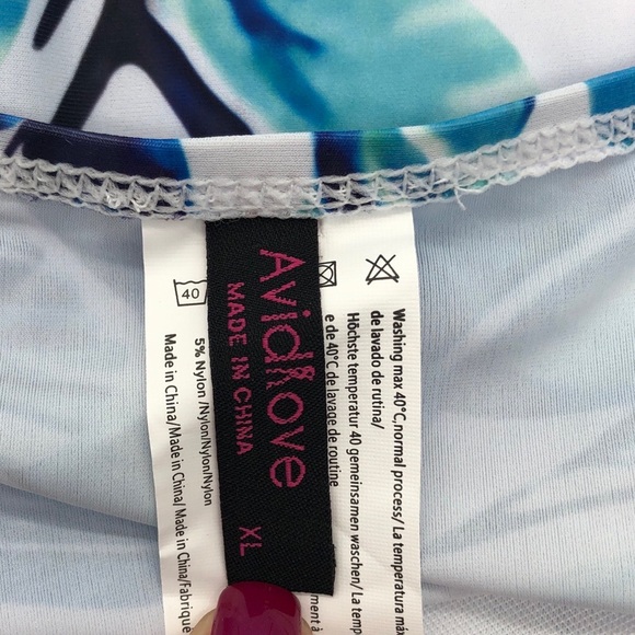 Avid Love | Swim | Avid Love Swimsuit Bottom Xl Navy Blue White ...